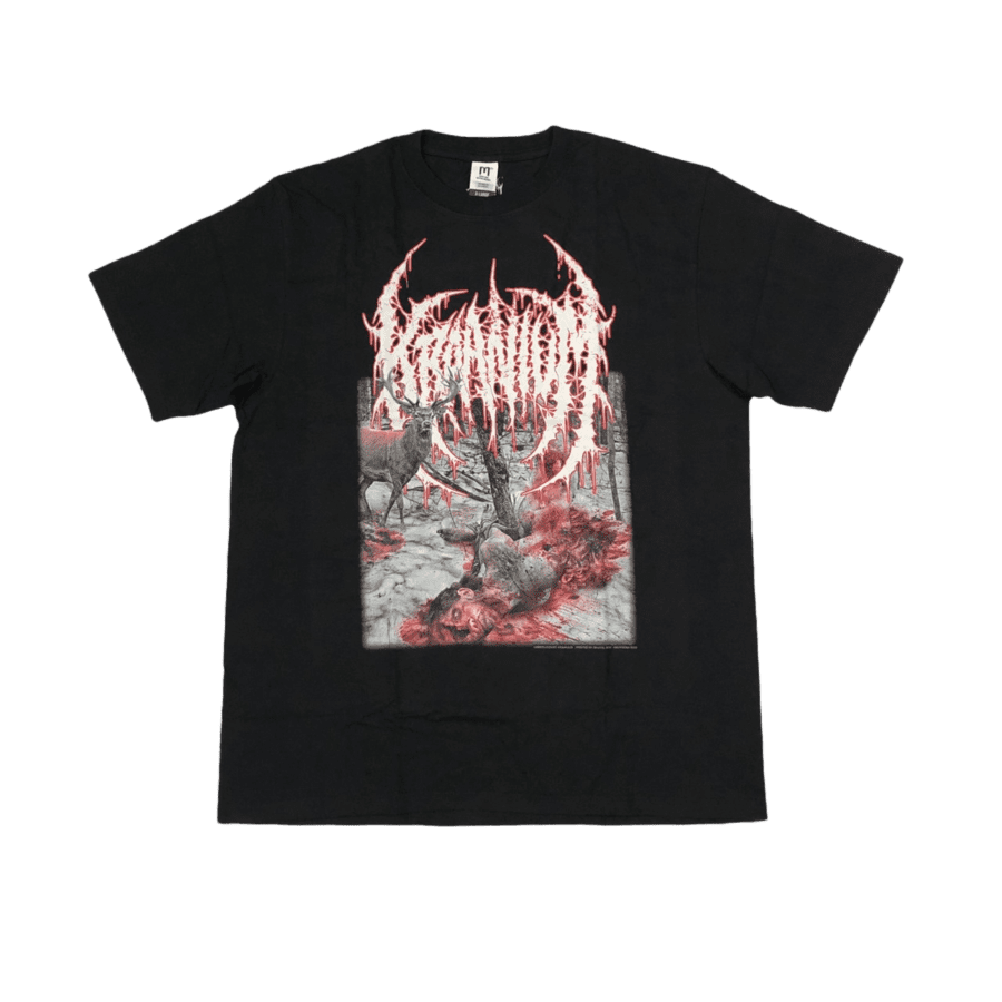 KRAANIUM Short Sleeve T-Shirt: Gratification | AREA-23