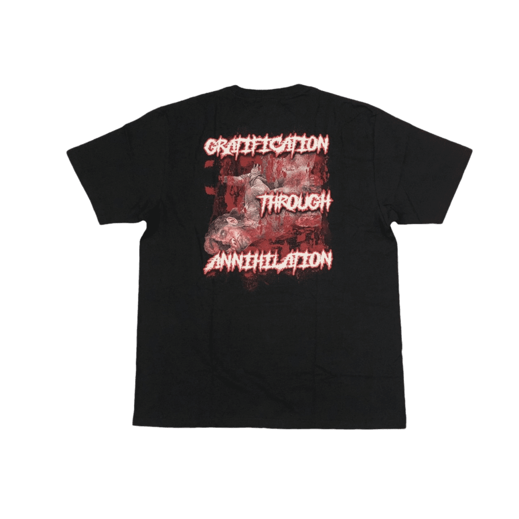 KRAANIUM Short Sleeve T-Shirt: Gratification | AREA-23