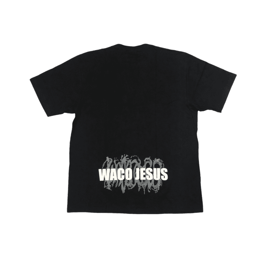 WACO JESUS Short Sleeve T-Shirt: BW ART | AREA-23