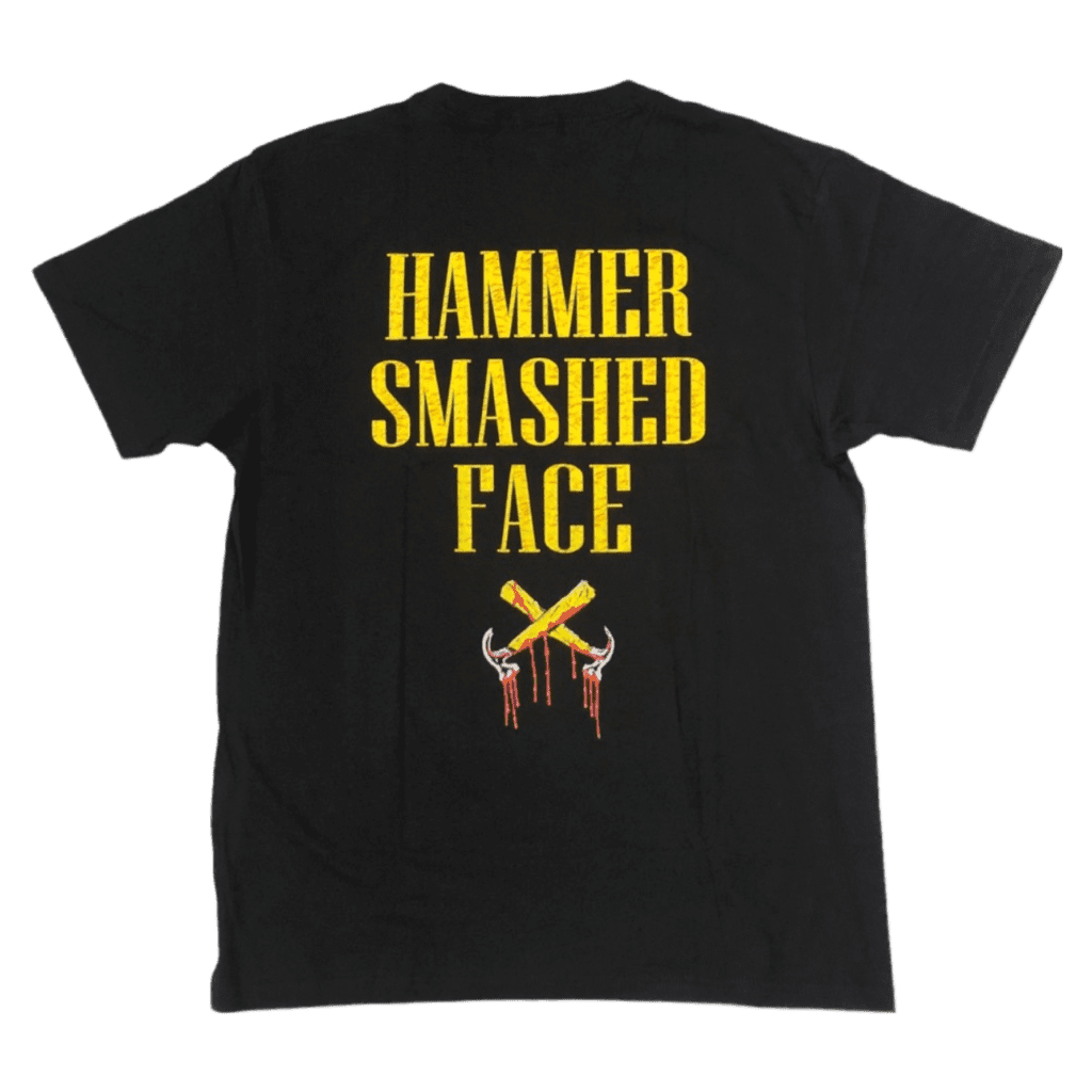 CANNIBAL CORPSE Short Sleeve T-Shirt: Hammer Smashed Face – AREA-23