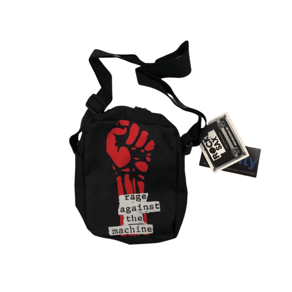 RAGE AGAINST THE MACHINE Crossbody Bag: Fist Up | AREA-23
