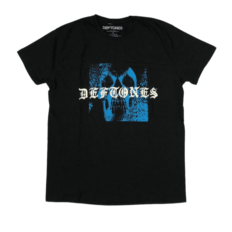 DEFTONES Short Sleeve T-Shirt: Static Skull | AREA-23