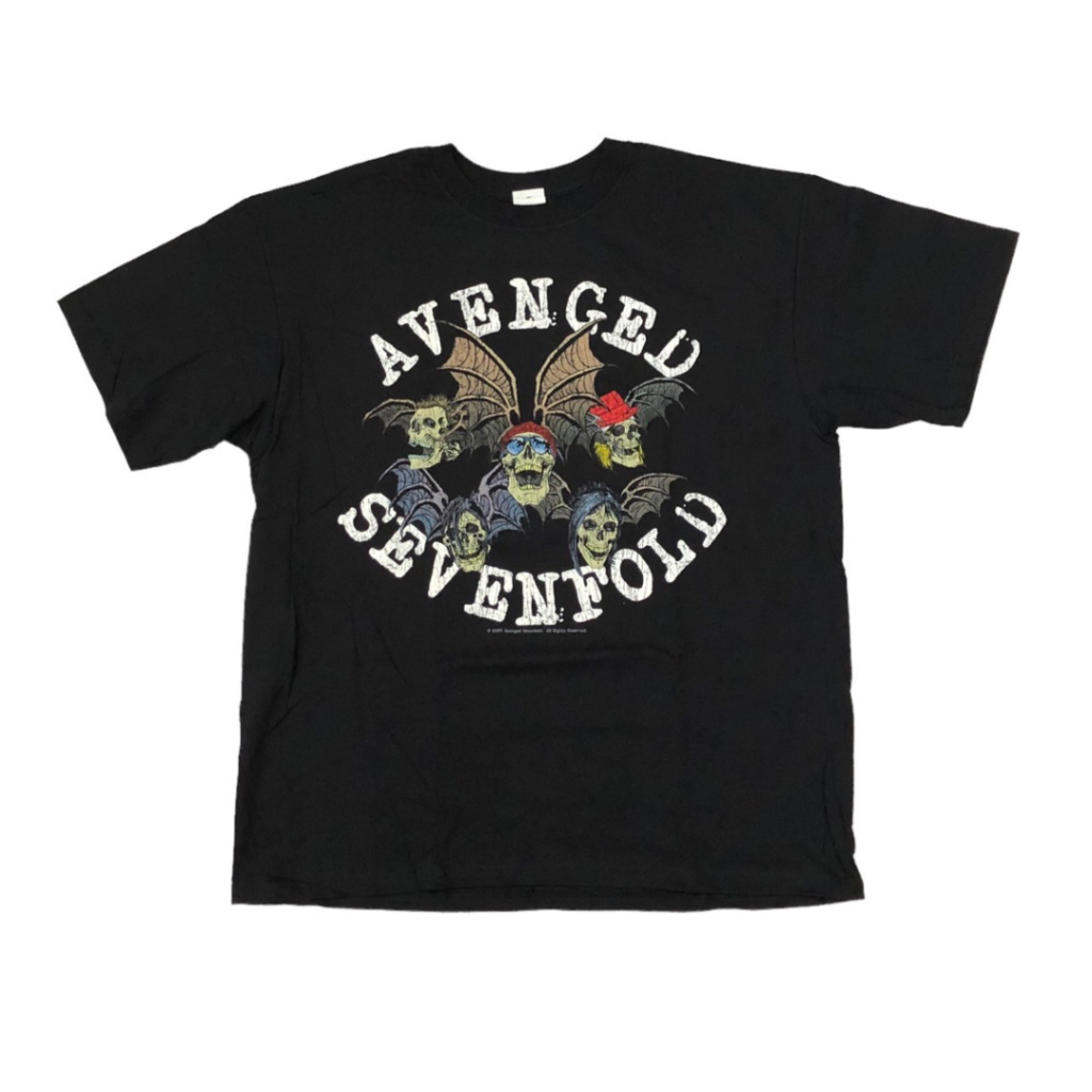 AVENGED SEVENFOLD Short Sleeve T-Shirt: Characters ’08 Tour – AREA-23