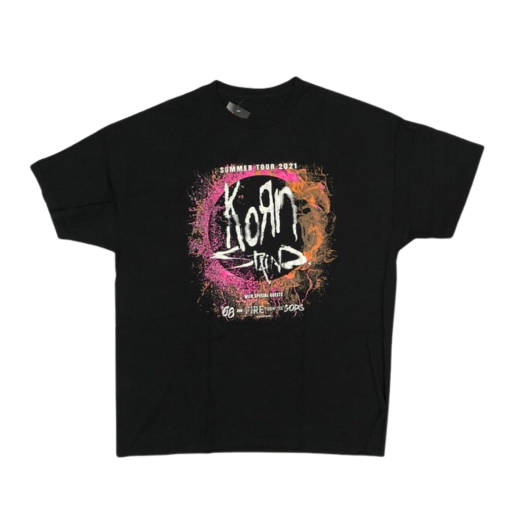 KORN Short Sleeve T-Shirt: Summer Tour 2021 – AREA-23
