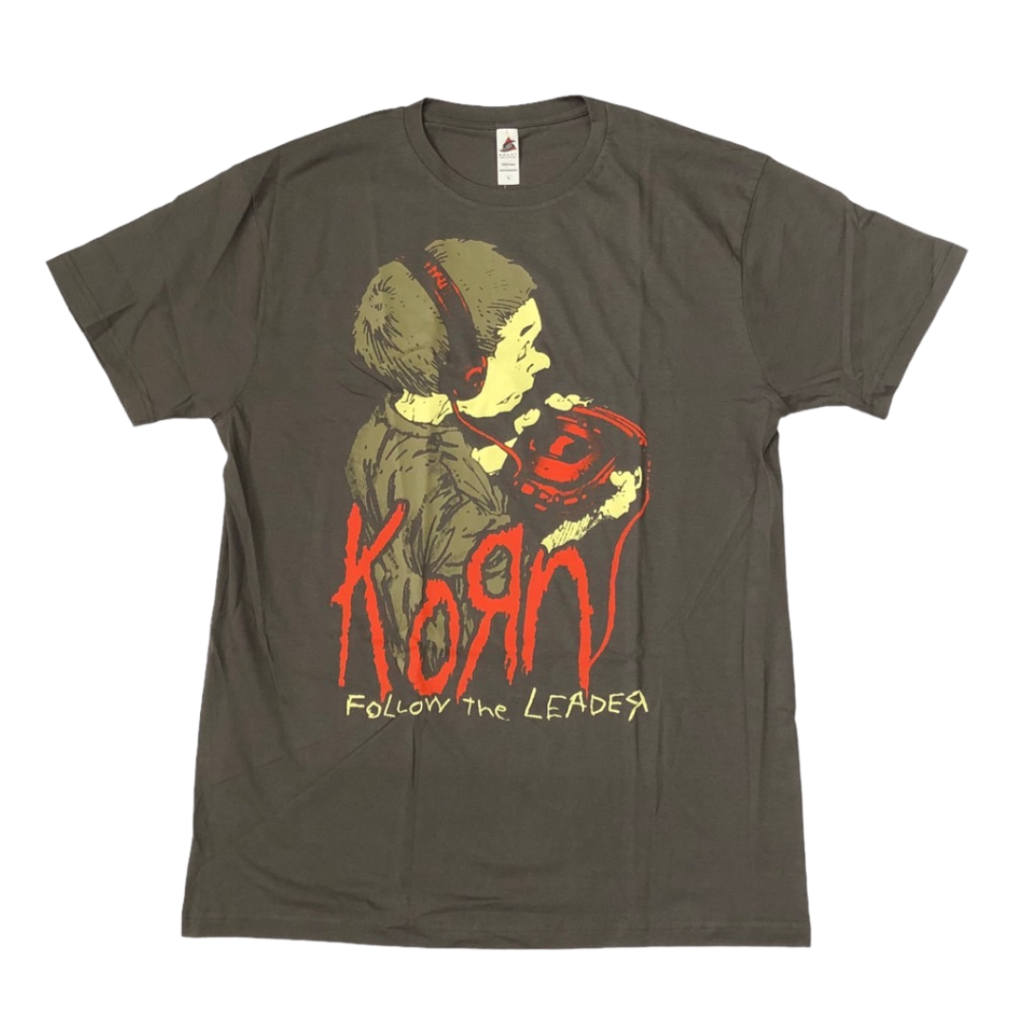 KORN Short Sleeve T-Shirt: Follower The Leader | AREA-23