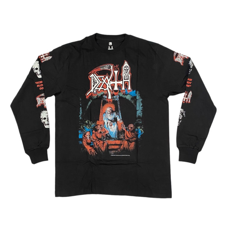 DEATH Long Sleeve T-Shirt: Scream Bloody Gore – AREA-23