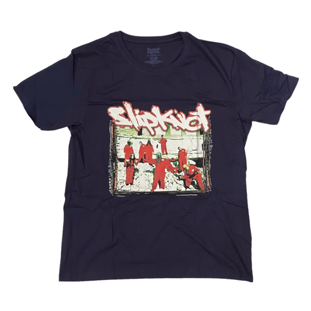 SLIPKNOT Short Sleeve T-Shirt: Red Jump Suits – AREA-23