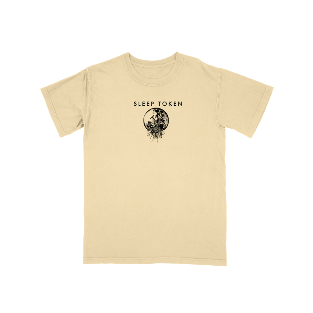 SLEEP TOKEN Short Sleeve T-Shirt: TMBTE Tracklist (Cream) – AREA-23
